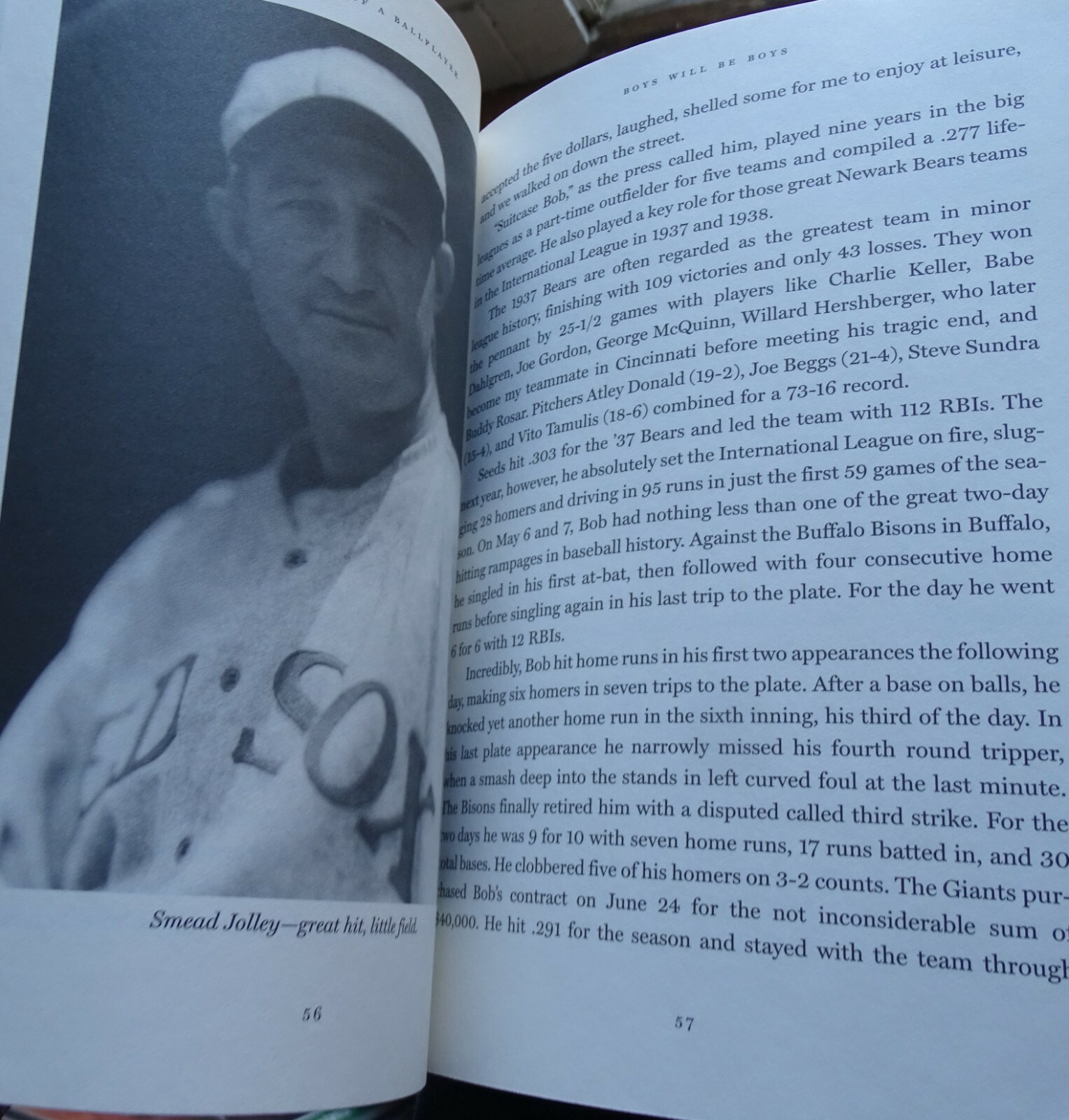 Bill Werber Memories of A Ballplayer - Baseball In The 1930’s; Book ...