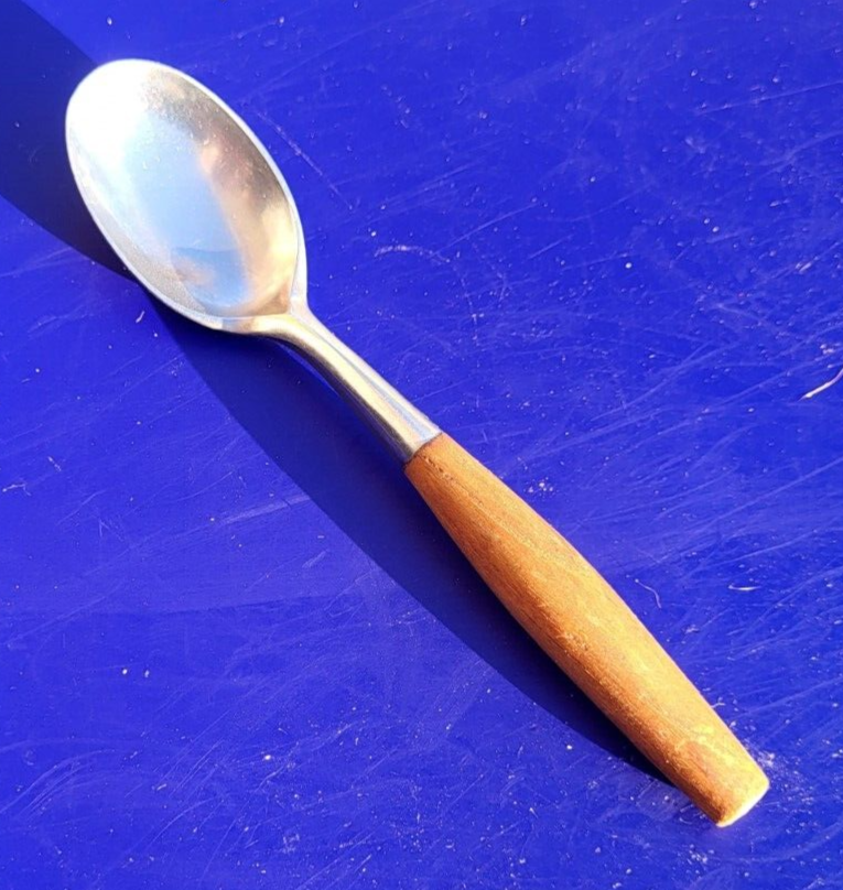 Dansk FJORD Stainless Germany Teak Wood Handle Silverware CHOICE ...