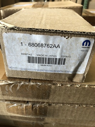 Mopar Genuine OEM Part 68068762AA Front Disc Brake Pad/Brake Pad or ...