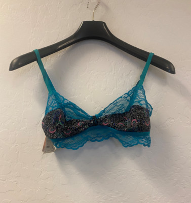 Ella Moss Women's Blue Lace Bra size M | eBay