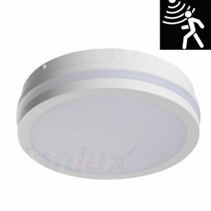 18W LED Bulkhead Outdoor IP54 Domestic Security Motion Sensor Ceiling ...