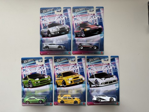2024 Hot Wheels 90s Street Scene Complete Set of 5 | eBay