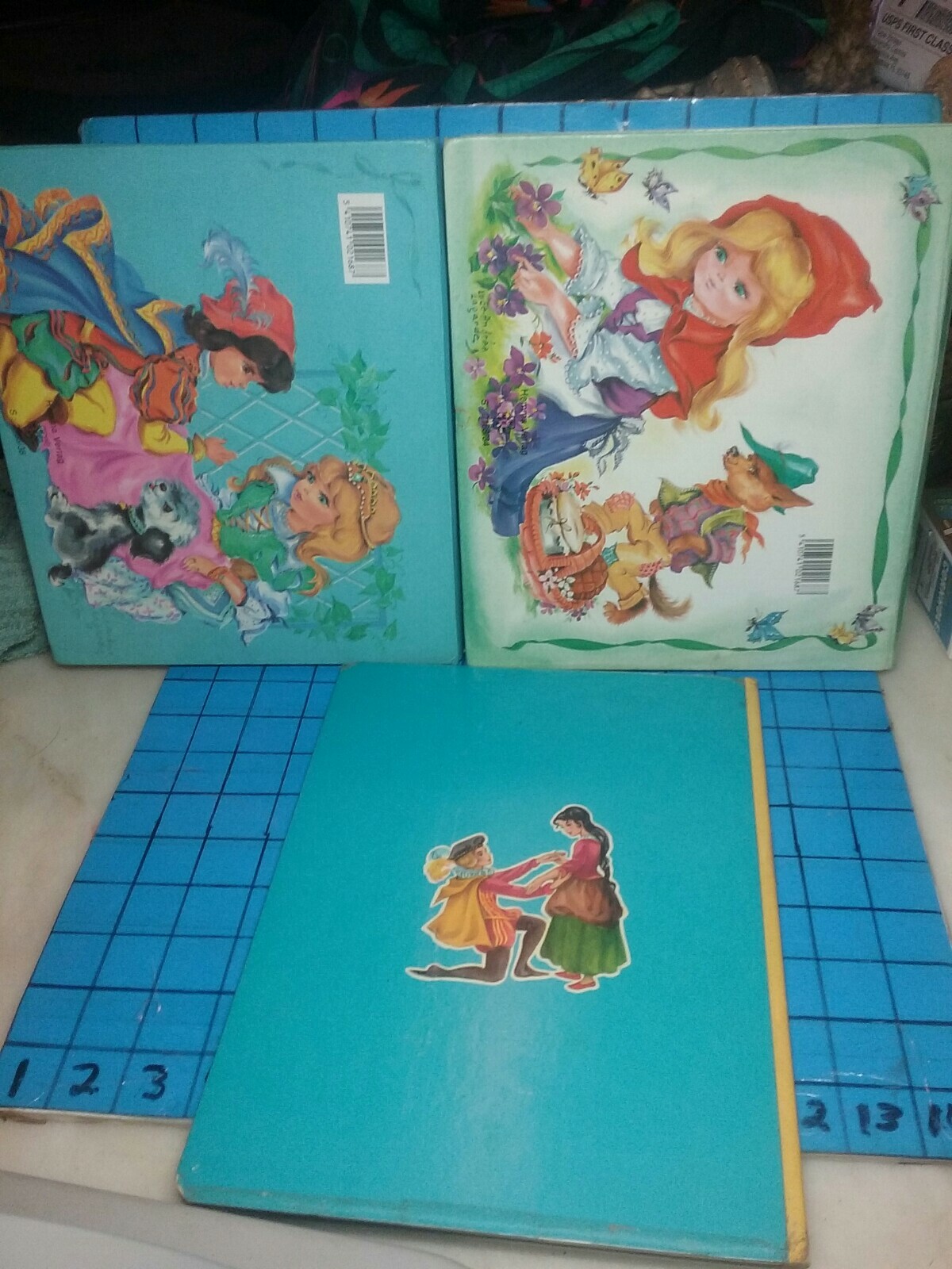 GERMAN DORNROSCHEN & ROTKAPPCHEN CHILDS POP-UP BOOKS & SCHNEEWITTCHEN ...