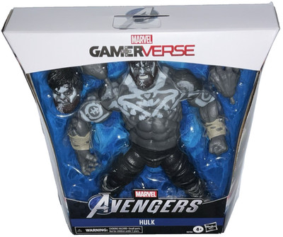 Marvel Legends HULK 8" Figure Avengers Grey Gamerverse Game Stop 6 ...