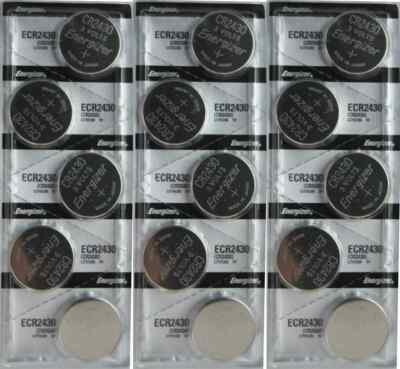 Energizer CR2430 2430 Lithium 3-Volt Coin Cell Batteries 15 Pk | eBay