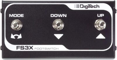 Digitech Fs3x Three Function Foot Switch For Guitar Effects Pedals ...