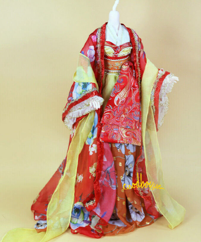1/3SD BJD Clothes Archaic Outfit Chinese The Tang Dynasty Costume ...