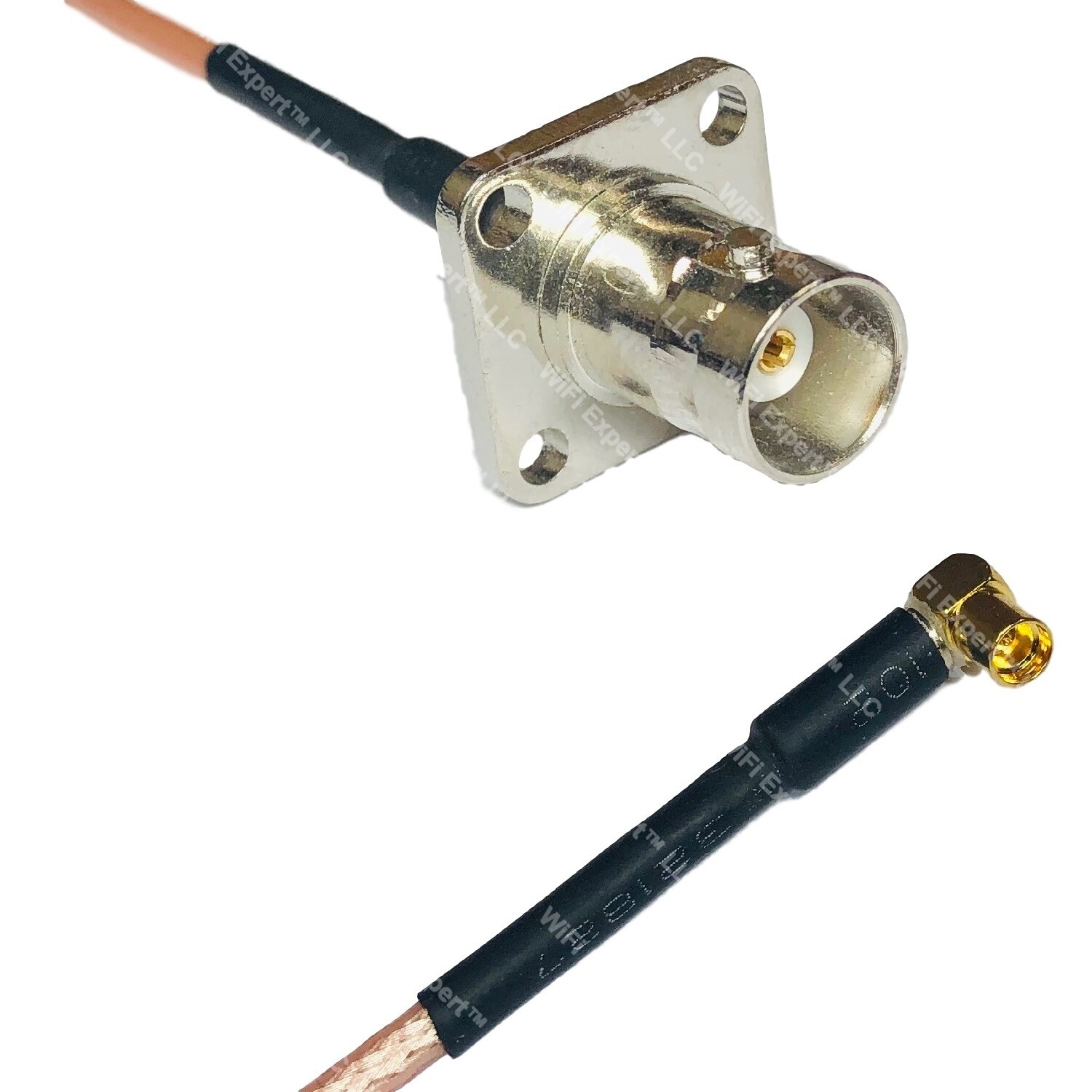 RG316 BNC Flange Female to MMCX FEMALE ANGLE RF Cable Rapid-SHIP LOT | eBay