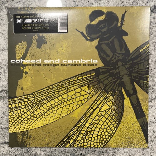 Coheed And Cambria - The Second Stage Turbine Blade Yolk Yellow Vinyl ...