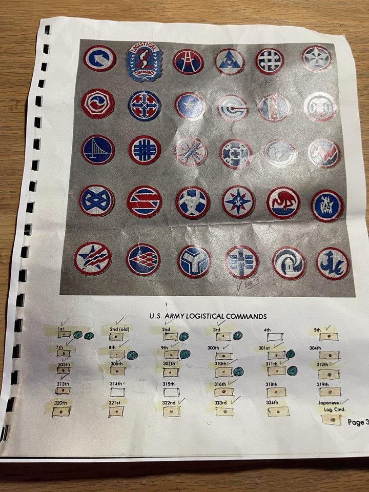 Vietnam Era Patches Set - US Army Logistical Commands | eBay