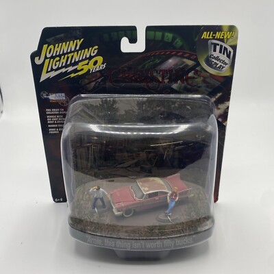 Johnny Lightning Movie Christine Diorama Package 1/64 SILVER SCREEN ...