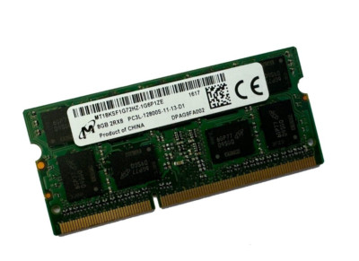 MT18KSF1G72HZ-1G6 Micron 8GB 2Rx8 EP3L-12800E DDR3 SODIMM Memory ECC ...