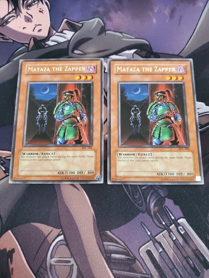 Yugioh - Mataza the Zapper IOC-086 NM Unlimited Rare x2 | eBay
