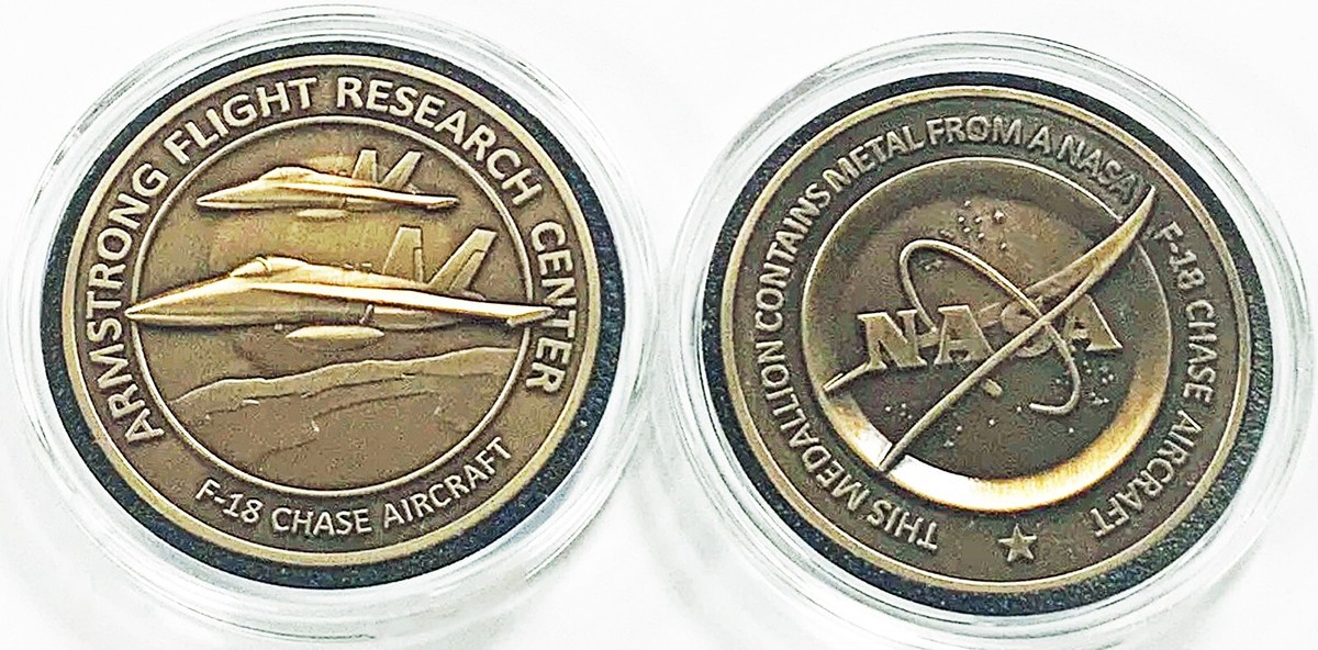 Nasa F18 Coins