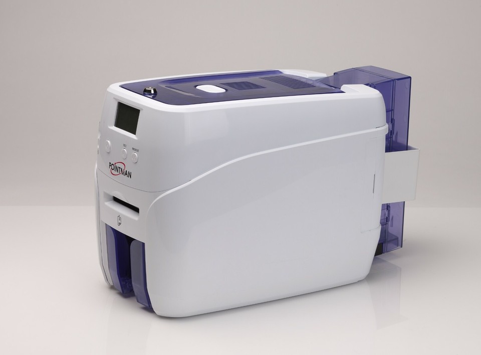 Pointman Nuvia N20 Single-Sided ID Card Printer w/ Design Software | eBay