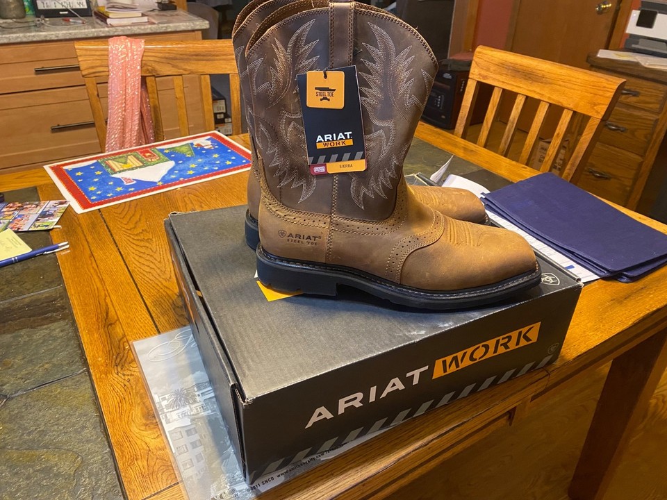 10010134 Ariat Sierra Wide Square Toe , size 12 EE | eBay