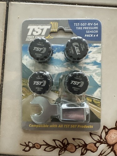 NEW TST 507-RV Tire Pressure Monitoring System w/ 4 Cap Sensors | eBay