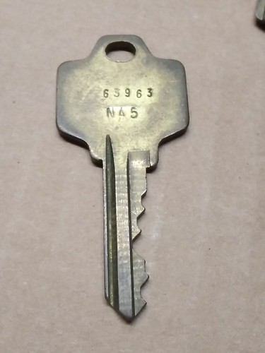 SEARS # 63963 NA5 House Trunk Padlock Lock Key USA Antique | eBay