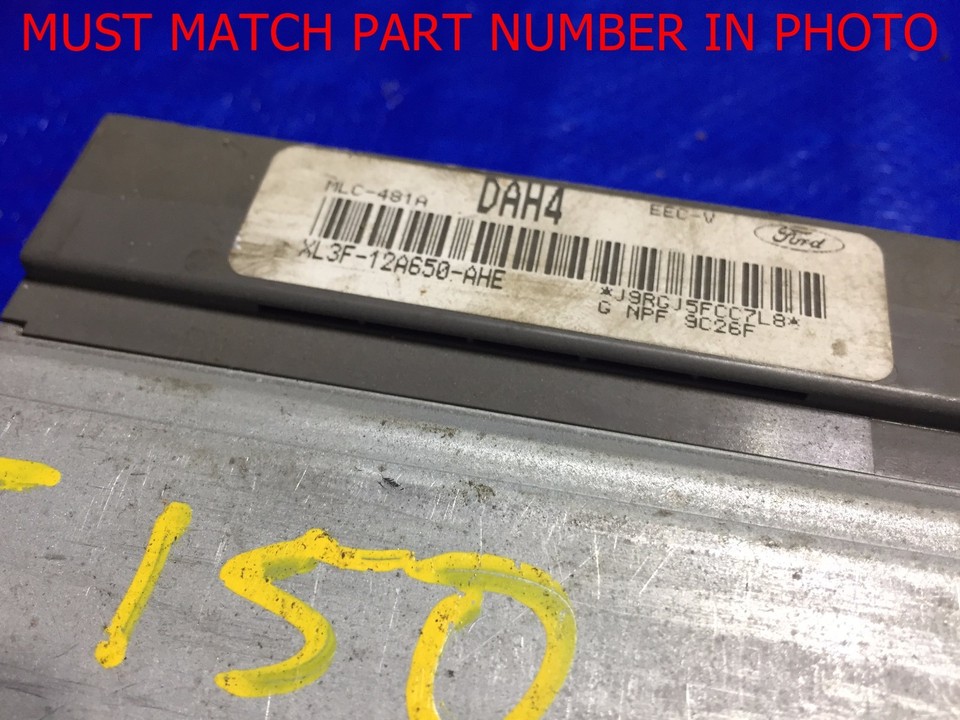 OEM 1999 FORD TRUCK ENGINE COMPUTER ECU ECM BRAIN EBX XL3F-12A650-AHE ...