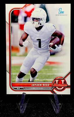 2021-22 Bowman University Jayden Reed #57 1st Bowman | eBay