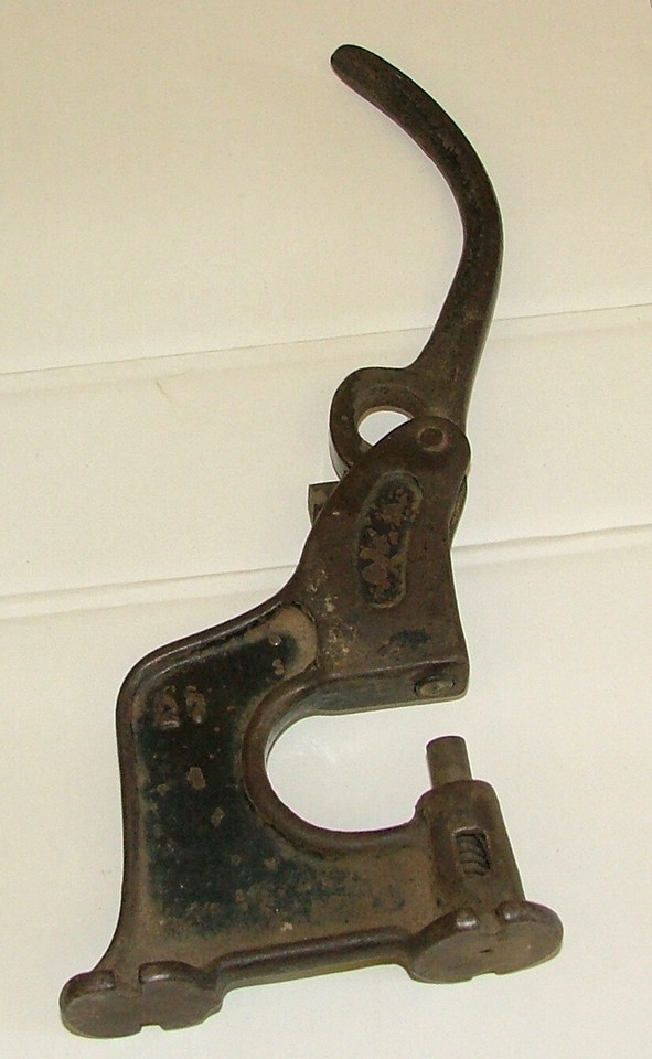 Antique: REX 27, Shoemaker Cast Iron Rivet punch, | eBay