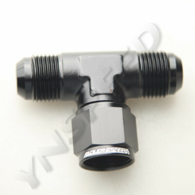 US SHIP AN4 AN6 AN8 AN10 AN12 Female To Male Tee On Side Thread Fitting ...