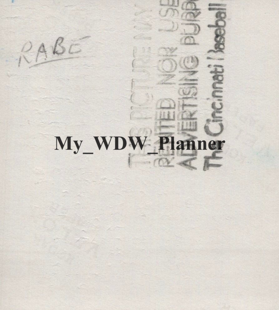 Vintage Photo 35 - Cincinnati Reds - Charlie Rabe | eBay