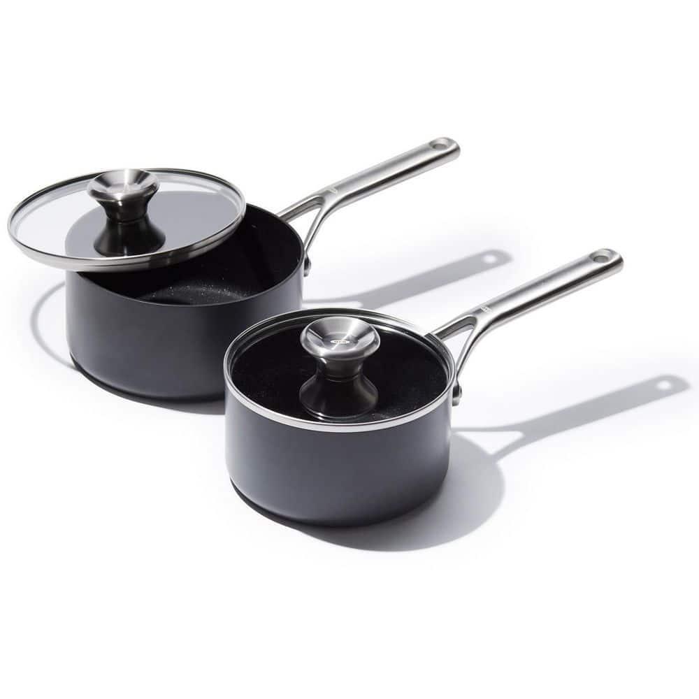 Oxo Pot N' Pan Set Dishwasher Safe Ceramic Professional Non-Stick 4 ...