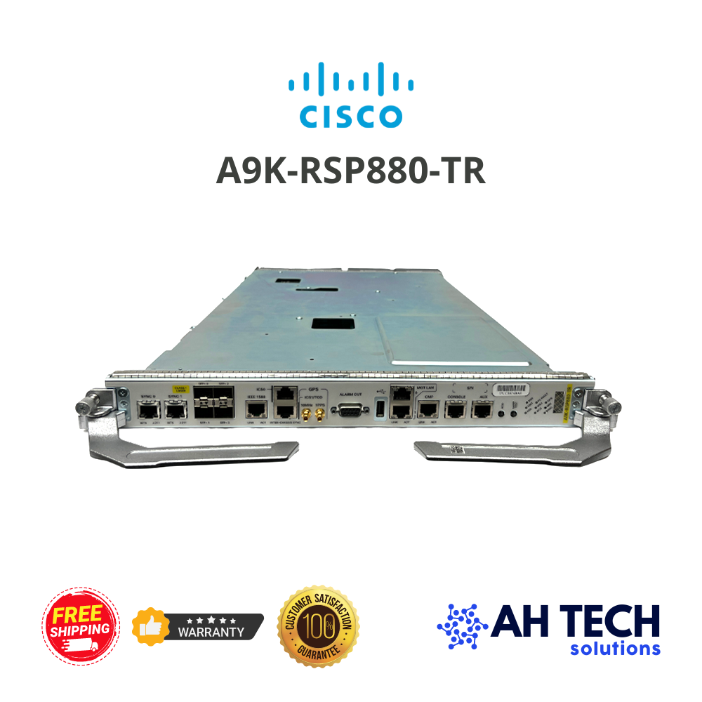 Cisco A9K-RSP880-TR 4x 10G SFP+ 2x GE 16GB Route Switch Processor, Free ...