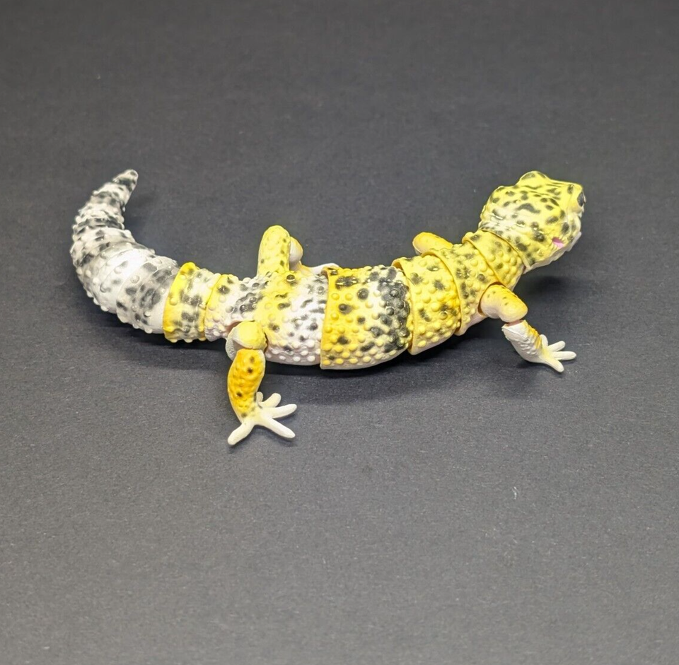 Bandai Gashapon Leopard Gecko 6.3in Realistic Figure Free Shipping from ...