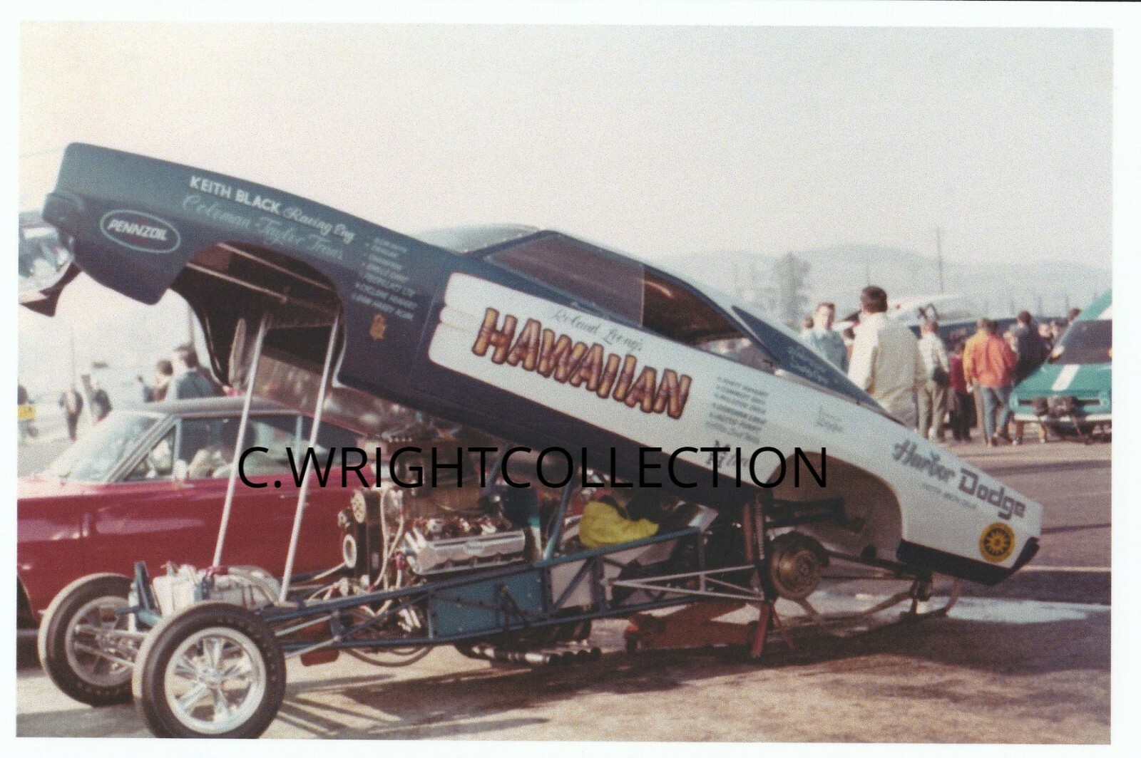 1960s Drag Racing-"HAWAIIAN" AA/FC-1969 Dodge Charger-1969 NHRA ...