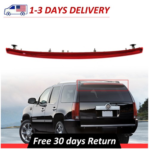 Red LED High Mount Third Brake Light Fits 2007-2014 Cadillac Escalade ...