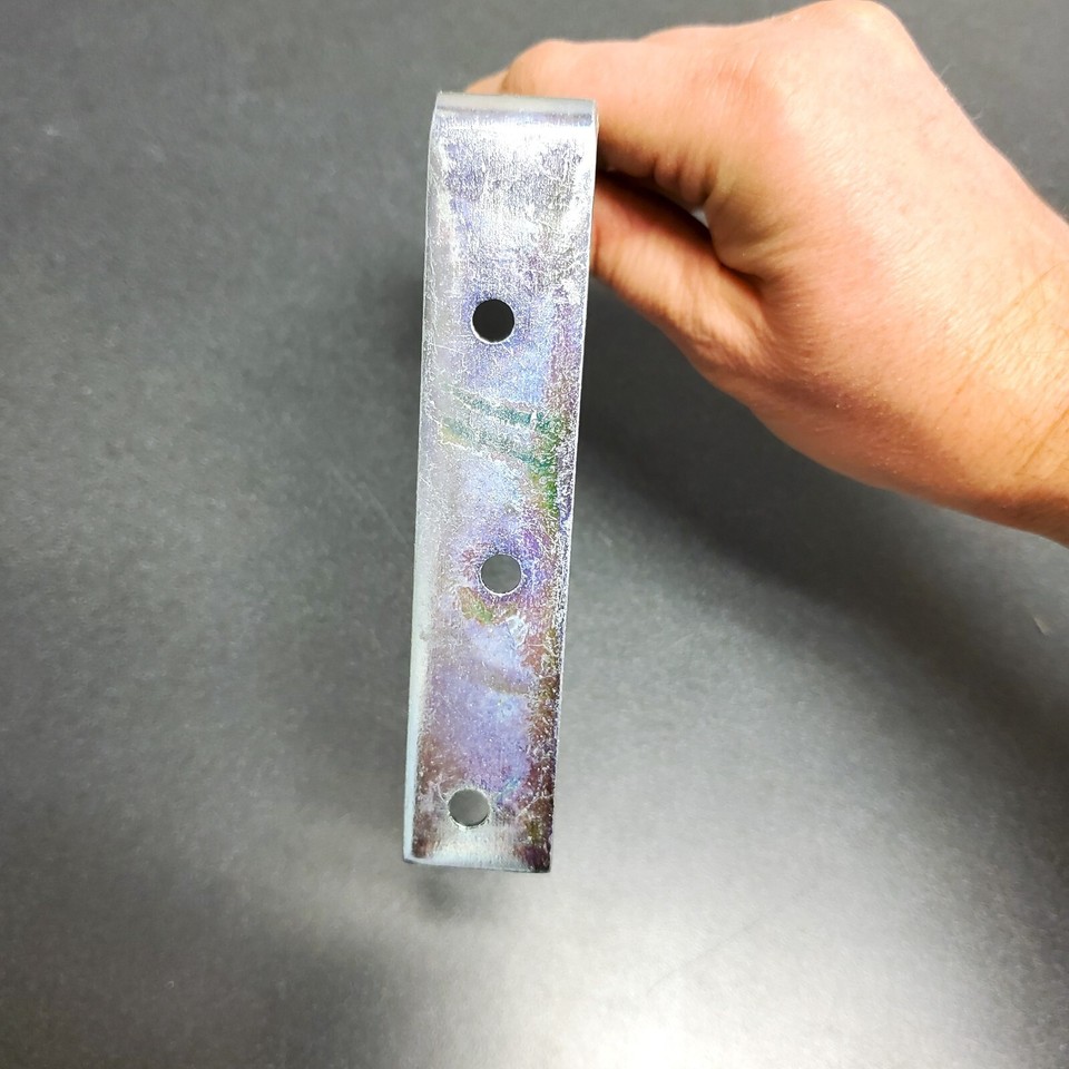 5"x5"x1" Steel Corner Hanging Bracket w/Six Countersunk Screw Holes ...