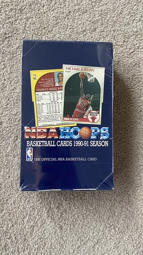 Hoops 1990-91 NBA Basketball Wax Box - 300 Cards 96215901164 | eBay ...