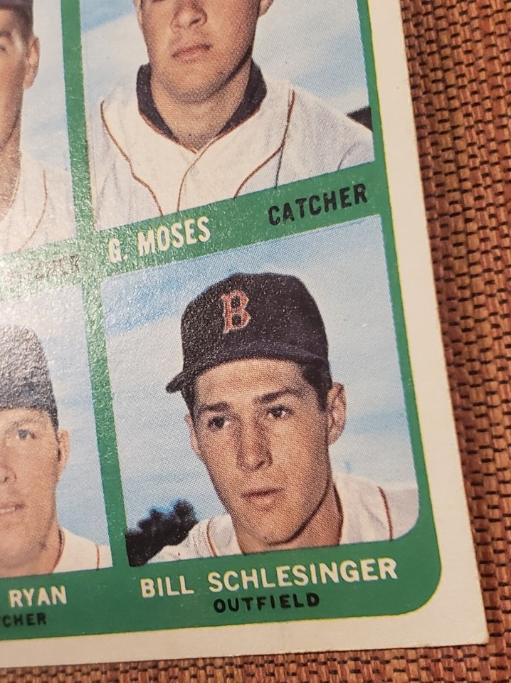 1965 Topps #573 Jim Lonborg Moses Ryan Bill Schlesinger Red Sox ...