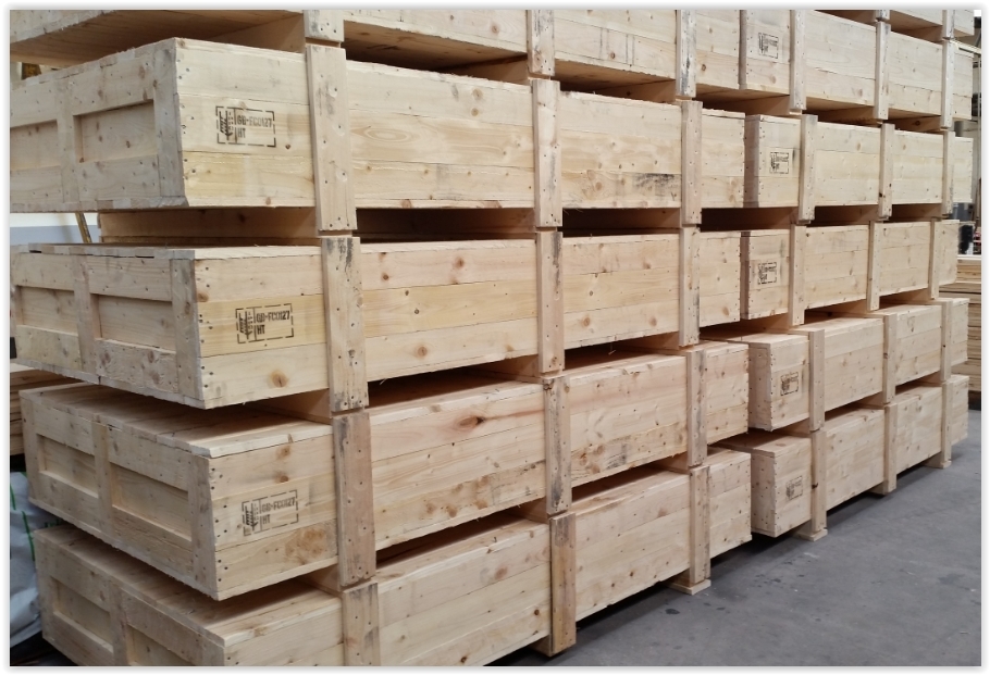 Wooden Shipping Crates - Export Packing Cases / Boxes - 1m x 1m x 1m ...