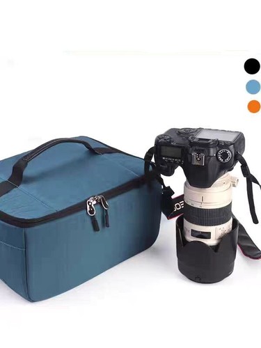 Large DSLR Camera Lens Shoulder Bag Insert Case Partition For Canon ...