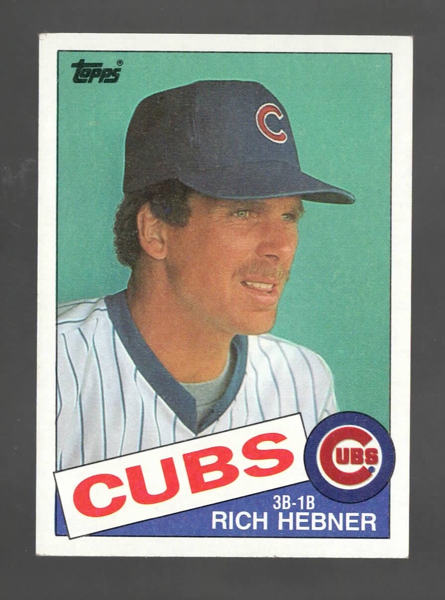 1985 Topps #124 Rich Hebner Near mint or better | eBay