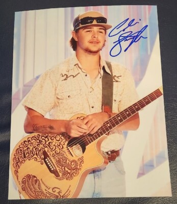 COLIN STOUGH SIGNED 8X10 PHOTO AMERICAN IDOL W/EXACT PROOF+ COA COUNTRY ...