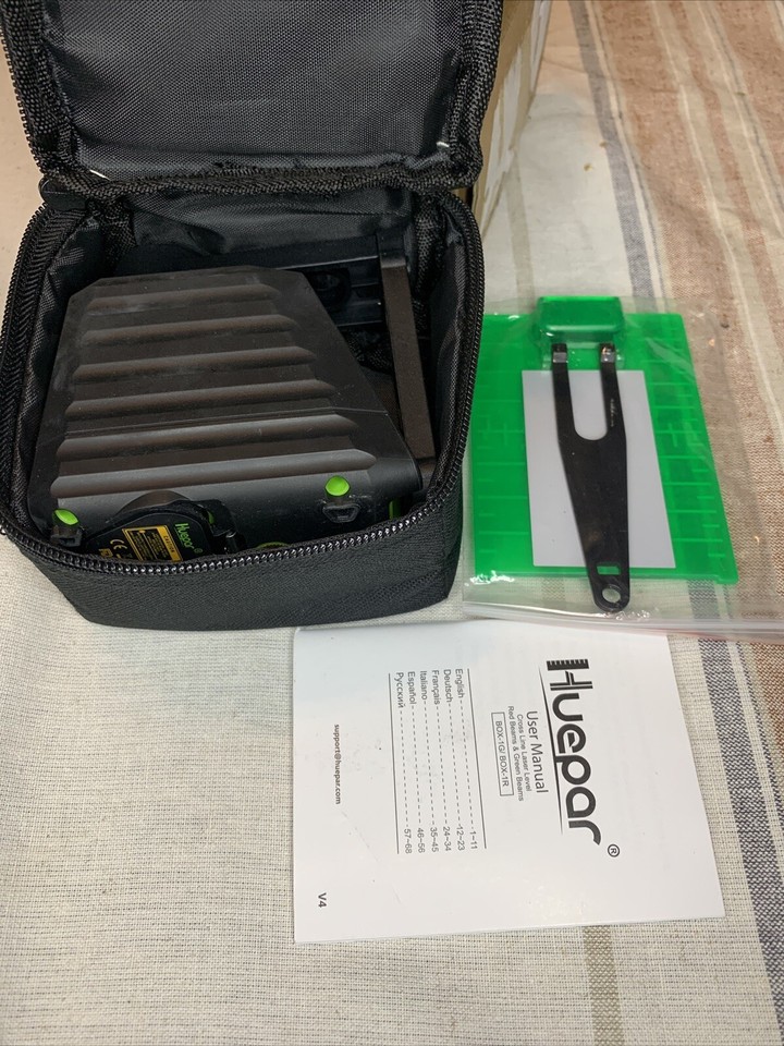 Huepar Self leveling Green Laser Level Box-1G 150ft 45m Cross Line ...