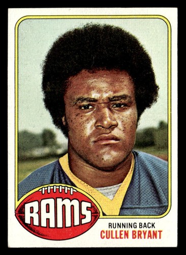 Cullen Bryant 1976 Topps Rookie Card #373 Los Angeles Rams | eBay