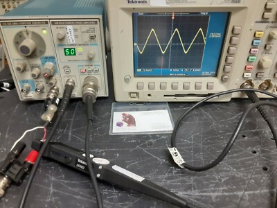 Oscilloscope Current Probe AC/DC 50MHz TESTED GOOD! 20A TEK A6302 for ...