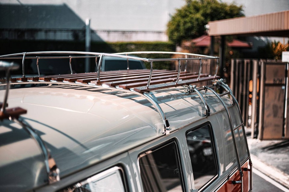 VW split bus classic westfalia Roof Rack Knock Down 3 bows Type 2 1956 ...