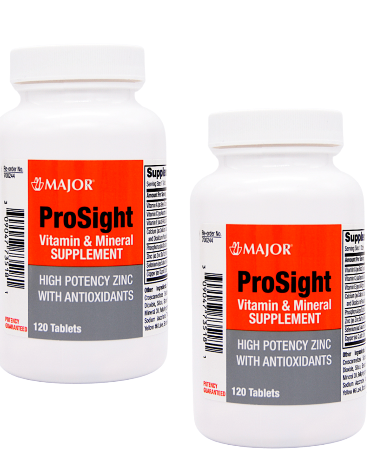 Major ProSight Eye Multivitamin with Zinc - 120 Tablets | Ocuvite (2 ...