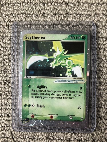 Scyther ex EX Ruby and Sapphire 102/109 Holo Ultra Rare Pokémon Card | eBay