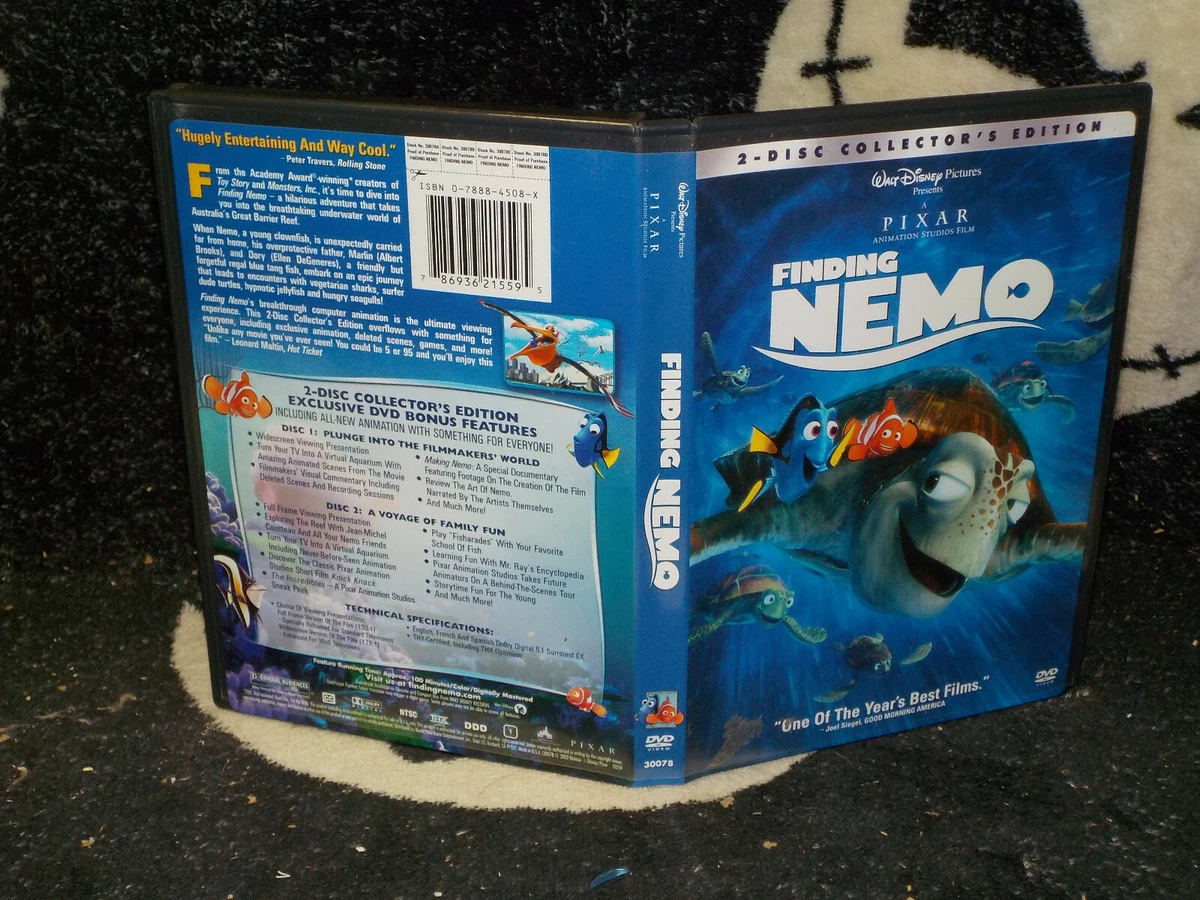Finding Nemo Dvd Cover