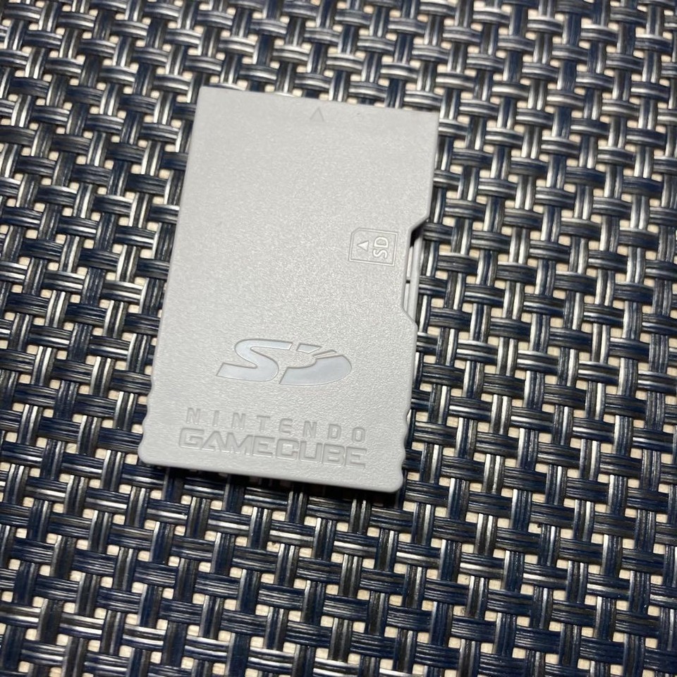 Nintendo Gamecube SD Card Adapter Tested Free Shipping 1676-2 | eBay