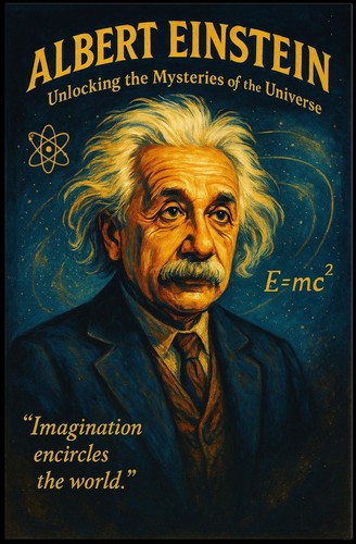 Albert Einstein Inspirational Scientific Exploration Poster | eBay