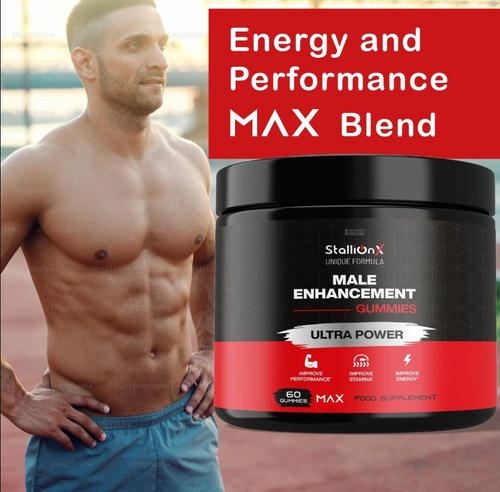 StallionX Male Enhancement Gummies 60ct | Boost Stamina Energy Performance Max | eBay UK