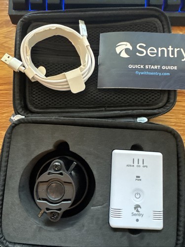 Sentry ADS-B Dual Receiver, GPS, complete in case unknown condition ...